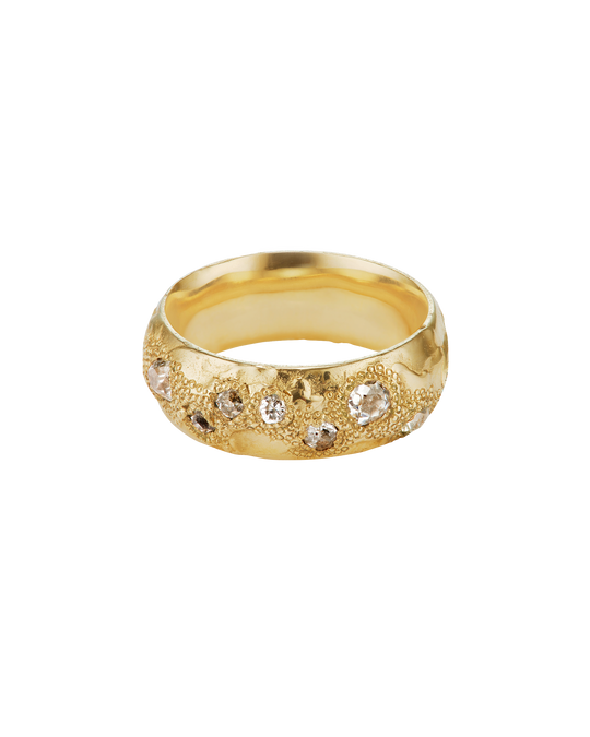 X Old Cut 8mm Scatter Ring – ELLIS MHAIRI CAMERON